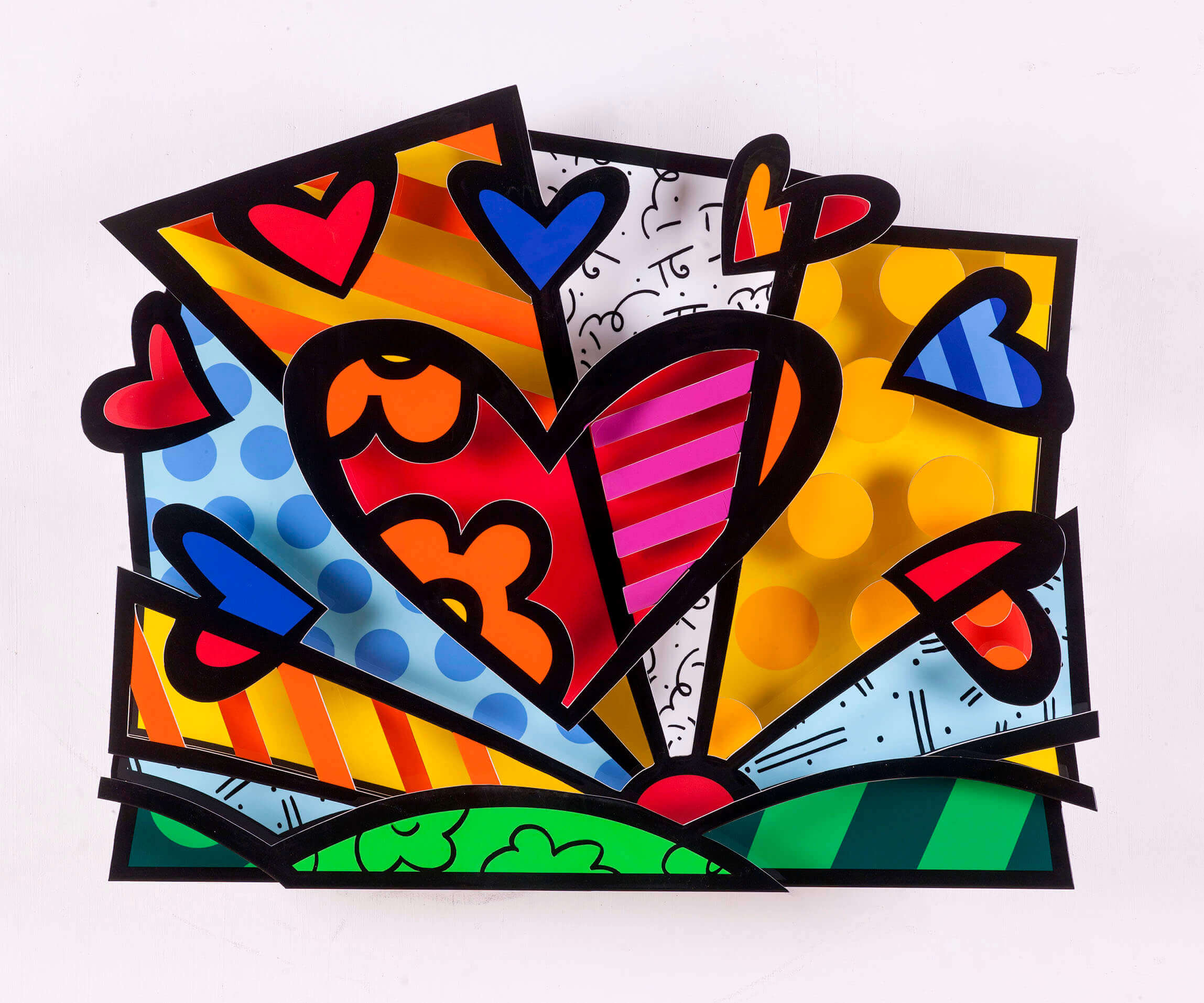 Romero Britto Popular Art Romero Britto Pop Art My XXX Hot Girl
