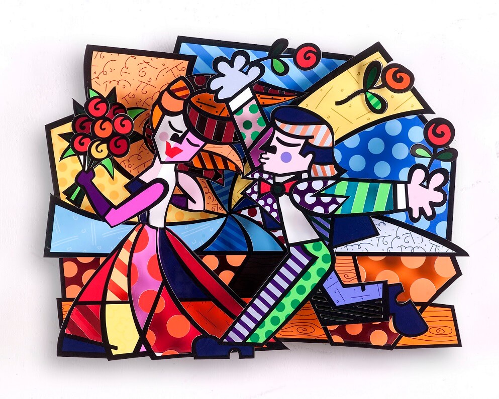 Romero Britto – Couple – Eden Fine Art Gallery