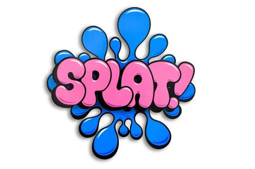 Splat! (Pink & Blue) – David Kracov