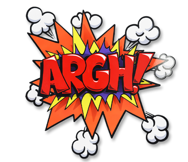 ARGH! Comic Explosions – David Kracov